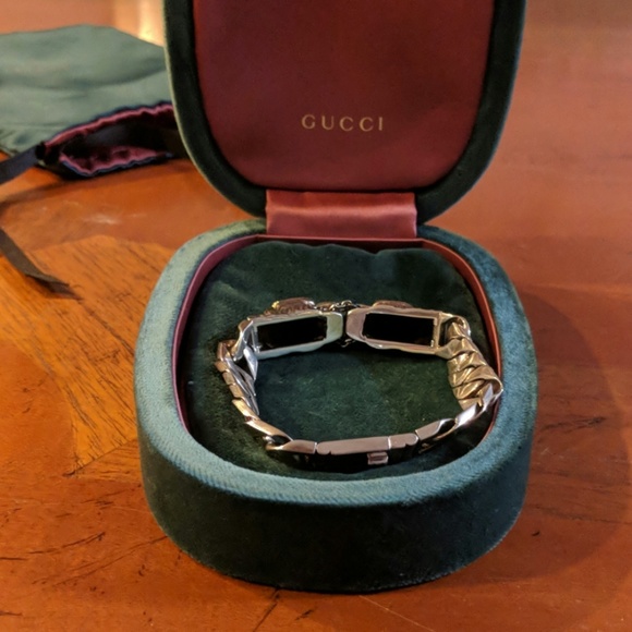 Gucci | Accessories | Gucci Tiger Head Gourmette Silver Bracelet | Poshmark